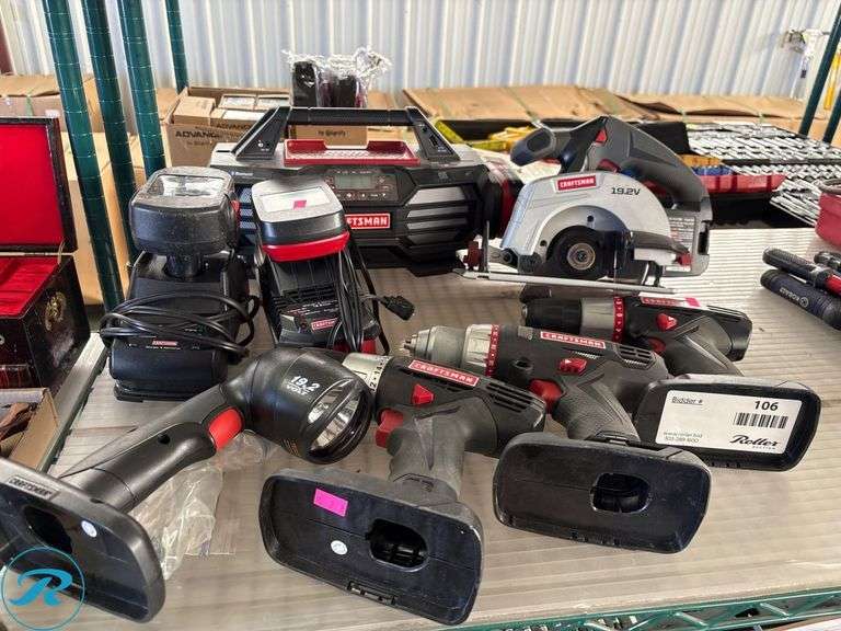 Craftsman 19.2V Power Tools - Roller Auctions