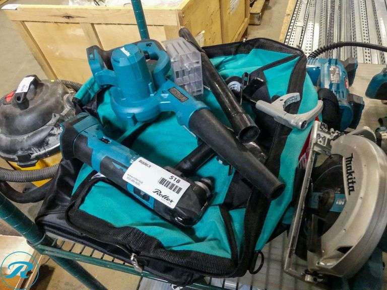 Shelf Of Makita, Assorted Cordless 18V Power Tools - Roller Auctions