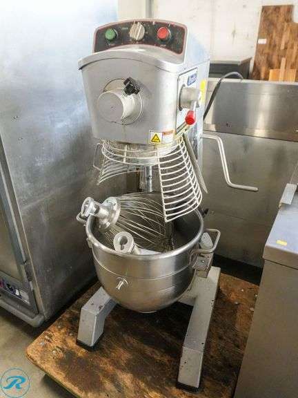 Atosa PrepPal PPM-30 30 Qt. Planetary Heavy-Duty Floor Mixer With ...