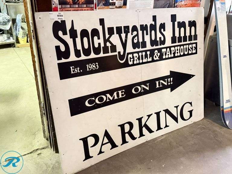 Stockyard Metal Signs - Roller Auctions