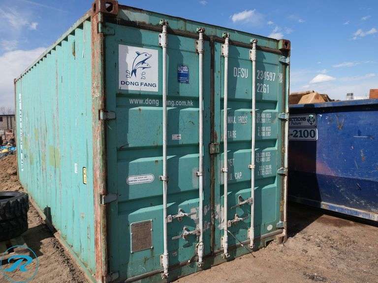 20' Steel Storage Container - Roller Auctions