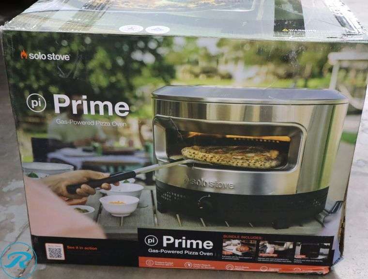 Solo Stove Pi Prime Pizza Oven Bundle - New - Dented Lid - Roller Auctions