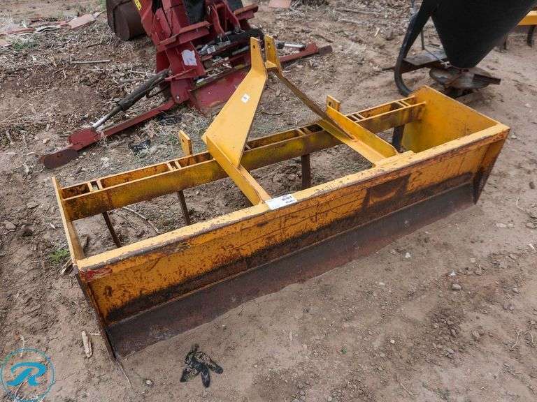 72" Box Scraper Attachment, 3PT - Roller Auctions