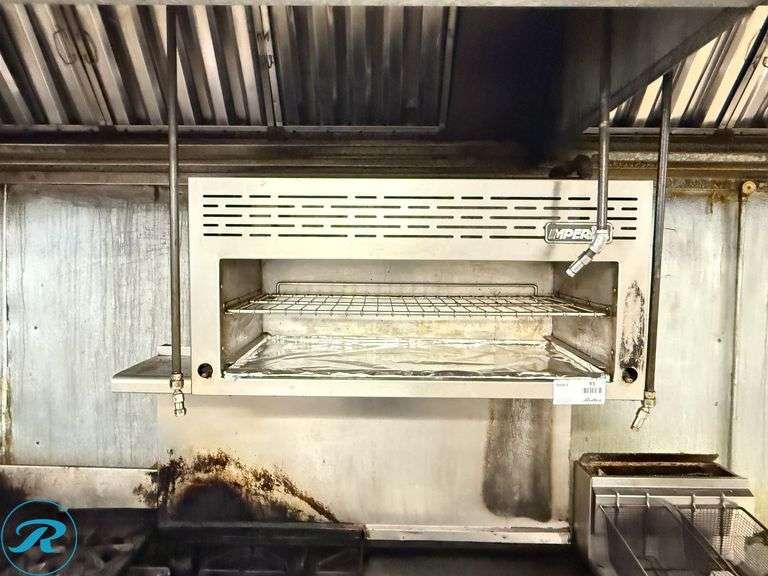 Montague Grizzly 6-Burner Range With 24" Griddle, Full Size Oven and ...