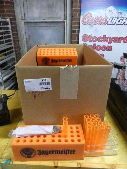 Jägermeister Shots Tooters - Roller Auctions