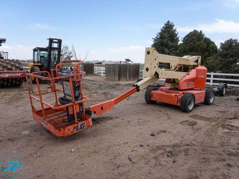 2006 JLG E450A 4x4 Articulating Boom Lift - Roller Auctions