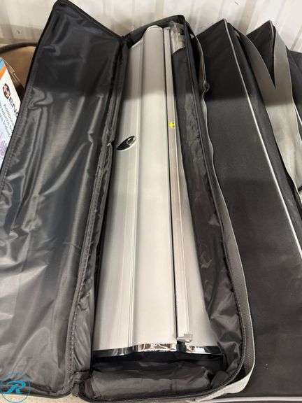 (4) Portable Banner Stands - Roller Auctions