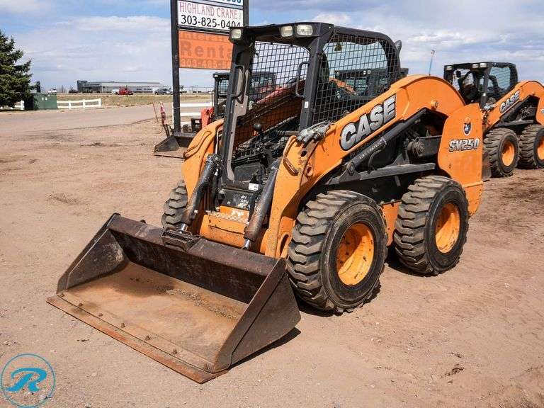 2014 Case SV250 Skid Steer Loader - Roller Auctions