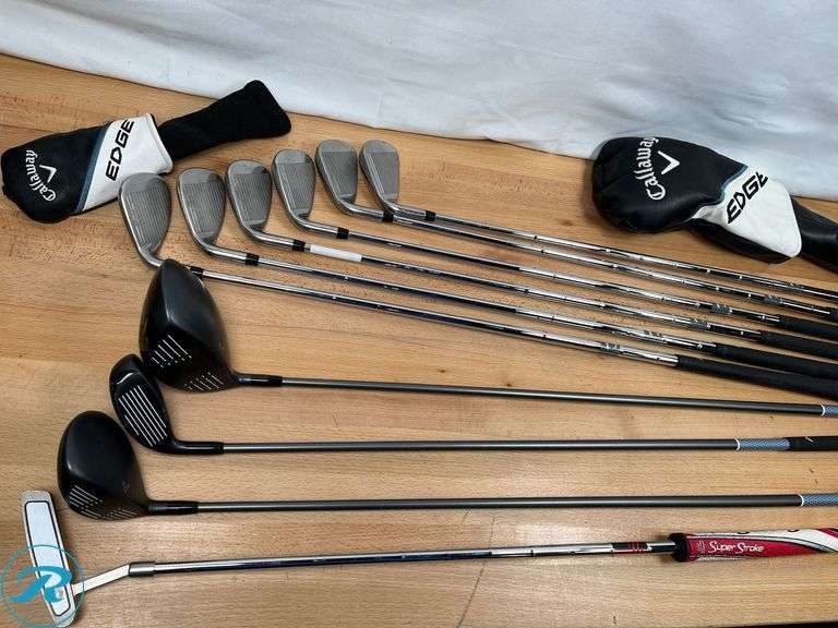 Callaway Edge Regular Flex 10-piece Golf Club Set, Right Handed - Used ...
