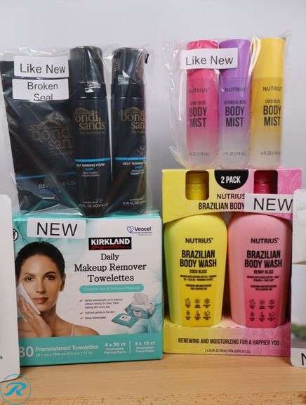 (20) 1oz Goat Milk Hand Cream, (2) Nutrius Body Wash, (3) Nutrius Body ...