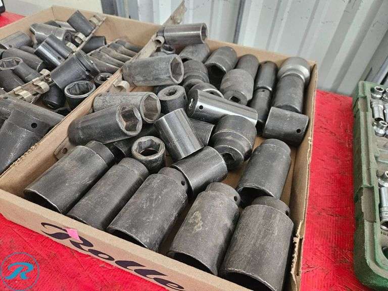 (2) Trays of SK Impact Sockets - Roller Auctions