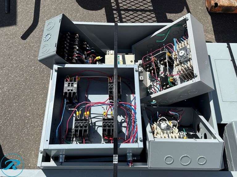 Electrical Control Panels and Enclosures with Internal Wiring - Roller Auctions