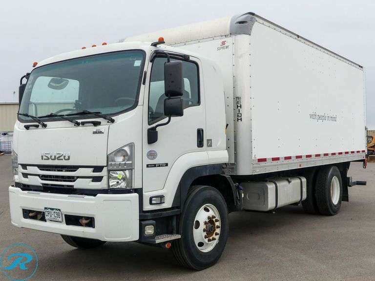 2019 Isuzu FTR S/A Van Body Truck - Roller Auctions