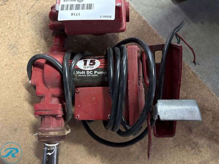 Fill-Rite 12-Volt DC Pump Series 800C Meter with 15 GPM Output - Roller ...