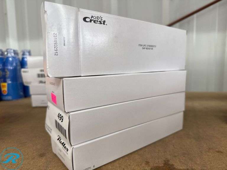 (4) Boxes of Kids Crest Toothbrushes, 6 Brushes Per Box - Roller Auctions