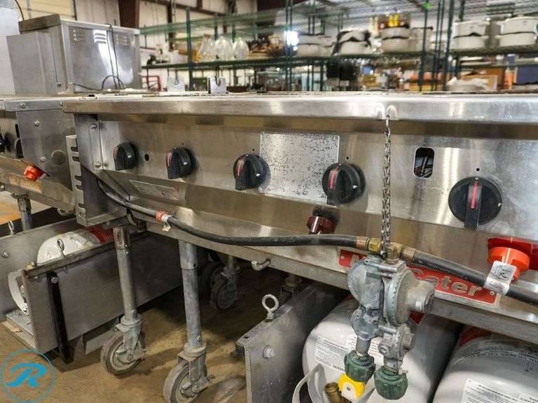 MagiKitch'n Stainless Steel MagiCater 60" Portable Outdoor Grill With ...