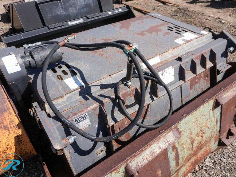 Edge Hydraulic Cultivating Attachment to Fit Skid Steer Loader - Roller ...