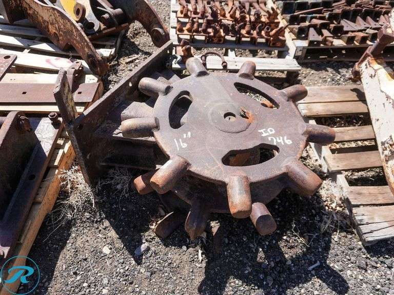 Barone 16" Sheepsfoot Compaction Wheel to Fit Loader / Backhoe - Roller ...