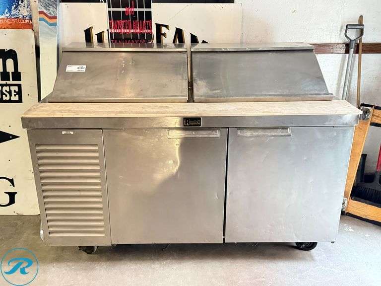Randell Model 9040KAM 2-Door Mega Top Refrigerated Sandwich Prep On ...