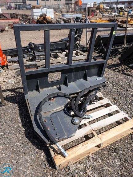 Hydraulic Tree Puller Attachment to Fit Skid Steer Loader - Roller Auctions