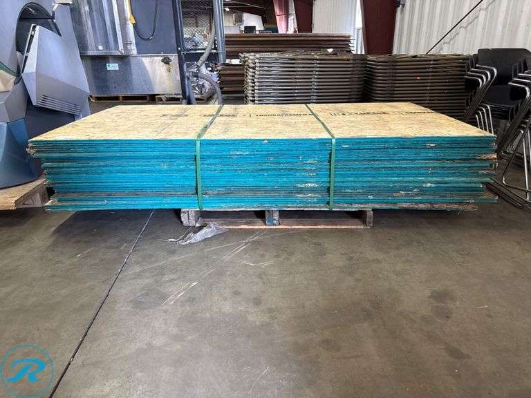 Pallet of Engineered Wood Panels by ThornFramer, 4' x 8' - Roller Auctions