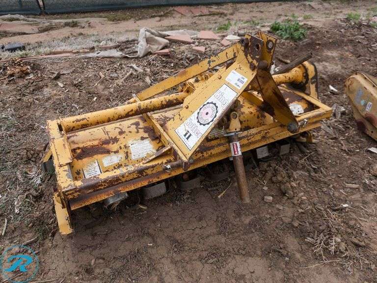 King Kutter 60" Rototiller Attachment, 3PT, PTO - Roller Auctions
