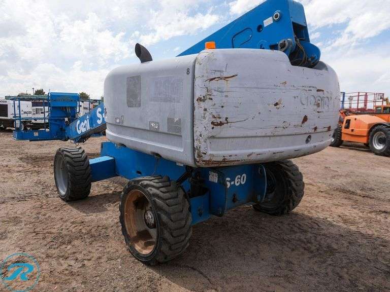 2006 Genie S-60 4x4 Telescopic Boom Lift - Roller Auctions