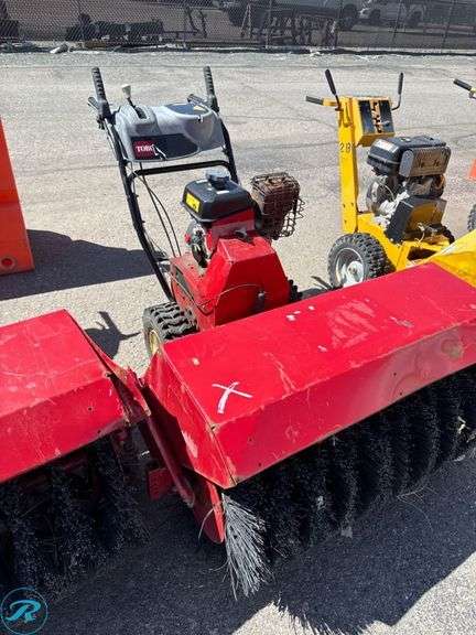Group of Toro Power Broom Sweepers, Inoperable - Roller Auctions
