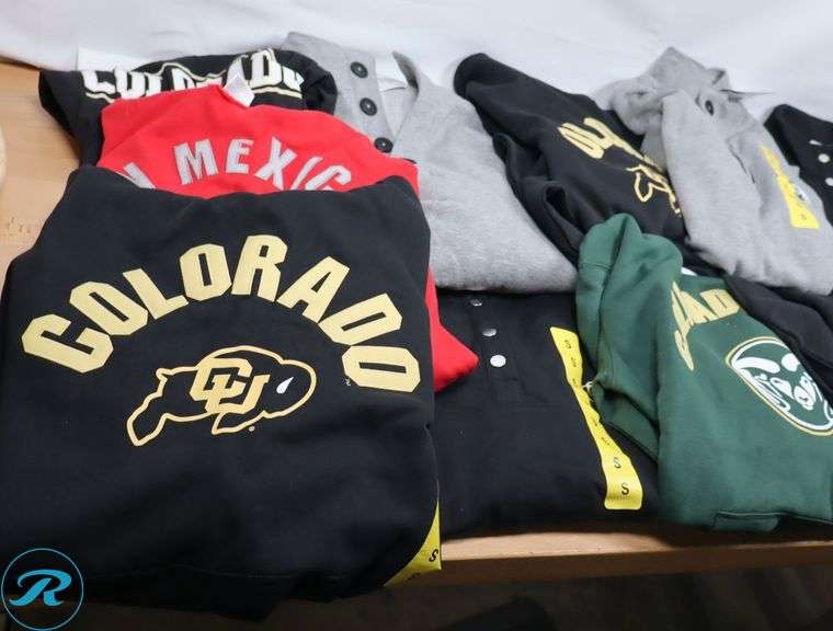 Assorted College Apparel - Like New - Roller Auctions