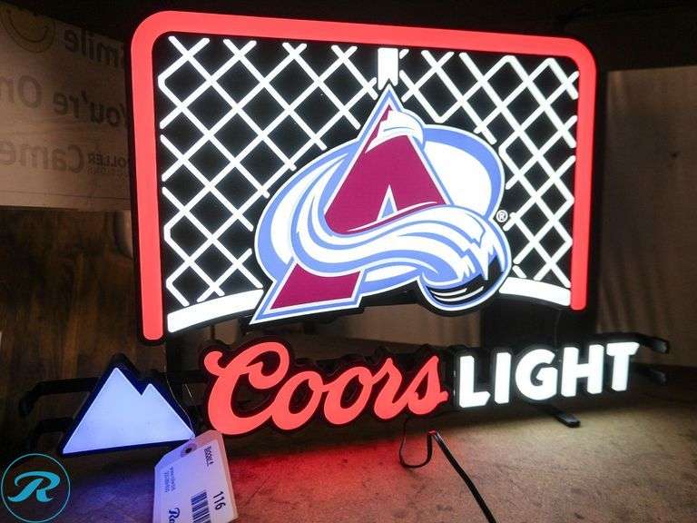 Coors Light LED Lighted Sign - Roller Auctions