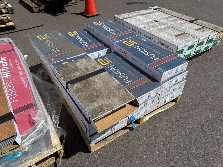 Pallet of (11) Boxes of Fusion 2 Hybrid Flooring, Model VV479, Size 12 ...
