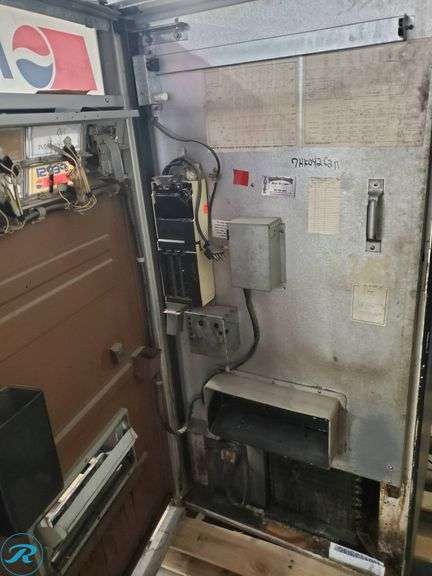 Pepsi Soda Vending Machine with Coin Mechanism, Red, Electric - Roller ...