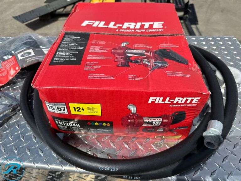 JME Ellsworth Refueling Tank with Fill-Rite FR1204H 12-Volt Fuel ...