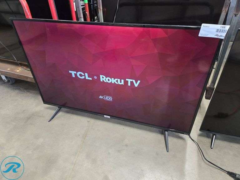 TCL Model 50S435 Roku 50″ Smart TV, 4K UHD - Roller Auctions