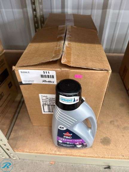 (2) Boxes of Bissell Pro Max Clean + Refresh Carpet Cleaner, 48 oz ...