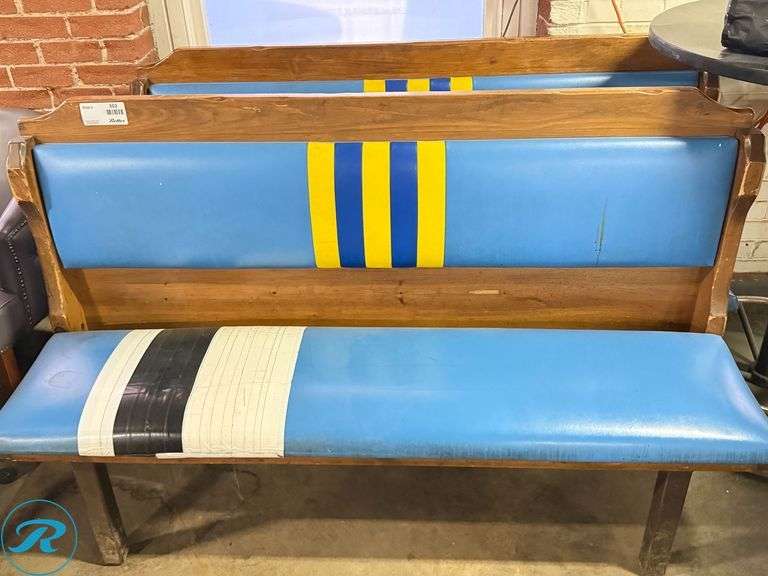 (2) Wood Benches, 66in - Roller Auctions
