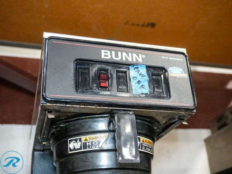 Bunn VP17-2 Blk VP17 Series Coffee Maker - Roller Auctions