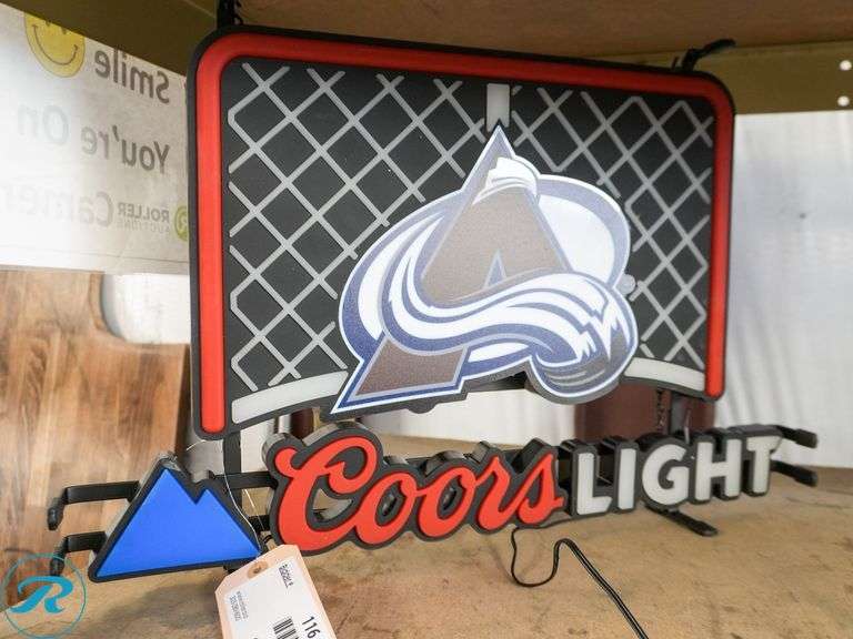 Coors Light LED Lighted Sign - Roller Auctions
