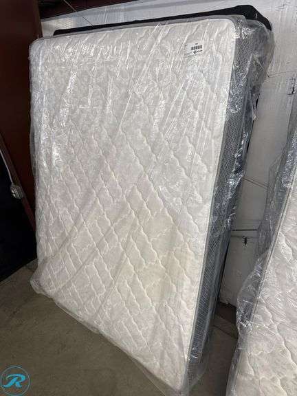 Queen-Size Mattress with Box Spring Set - Roller Auctions
