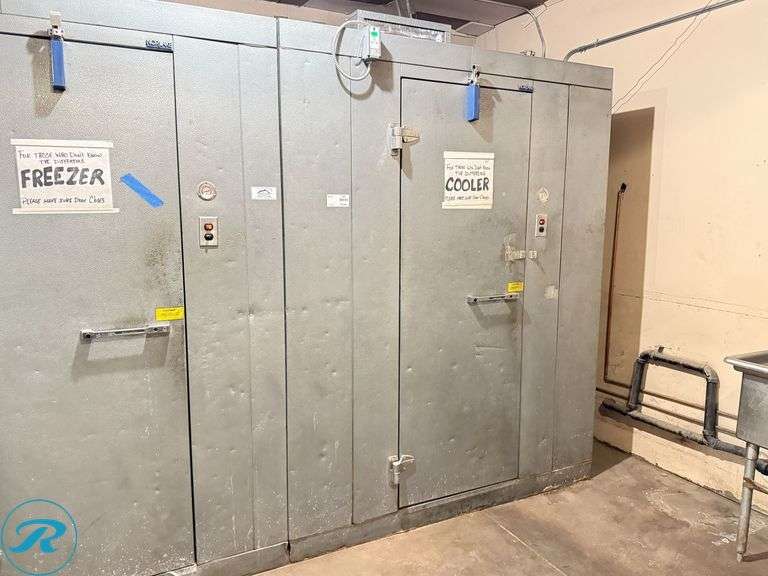 Norlake Self Contained Walk-In Cooler With Compressor and Condenser, 72 ...