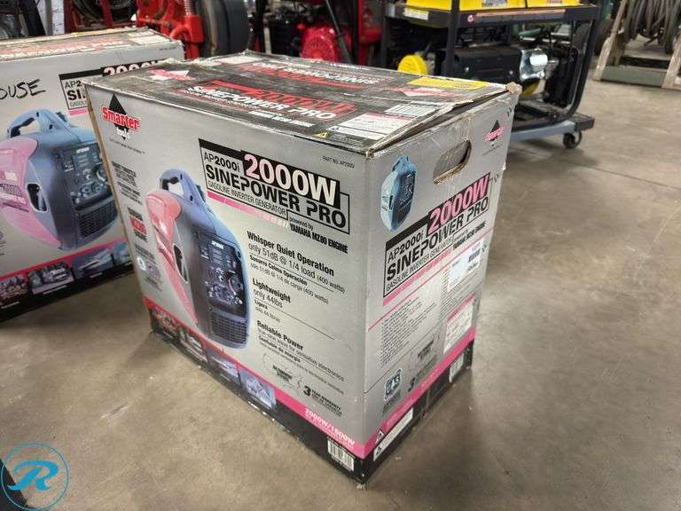 Smarter Tools AP2000i Sinepower Pro Inverter/ Generator, Gas - Roller ...