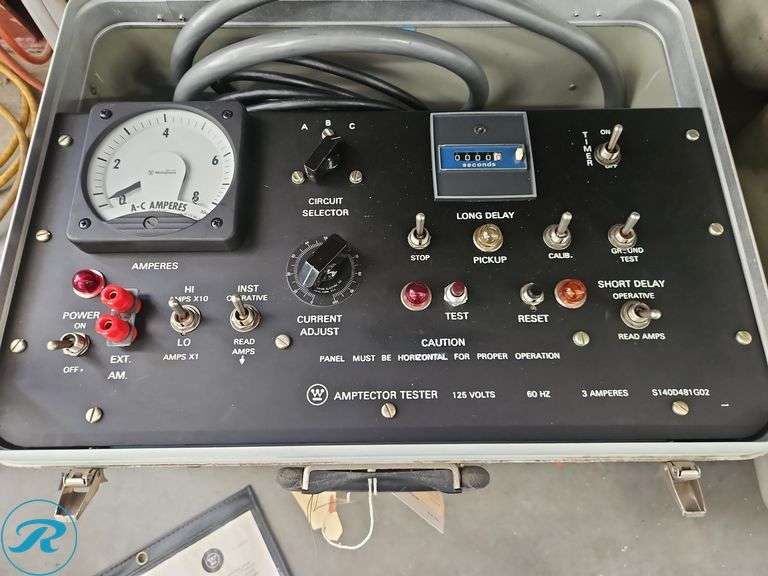 Westinghouse S140D481G02 Amptector Tester - Roller Auctions