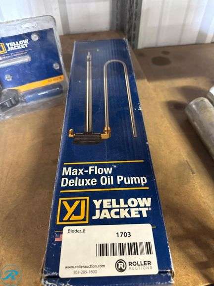 Yellow Jacket Deluxe 45-Degree Flaring Tool and Max-Flow Deluxe Oil ...