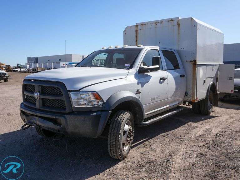 2013 Dodge Ram 4500 Heavy Duty 4WD Crew Cab High Top Utility Truck ...