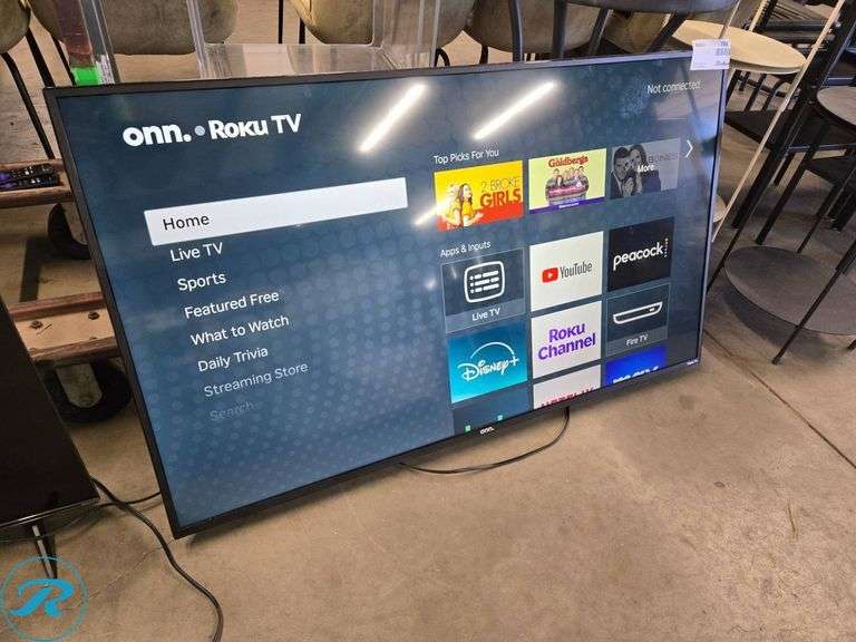 ONN Roku TV, Model 100012585 With 50-Inch Screen and Dolby Audio ...