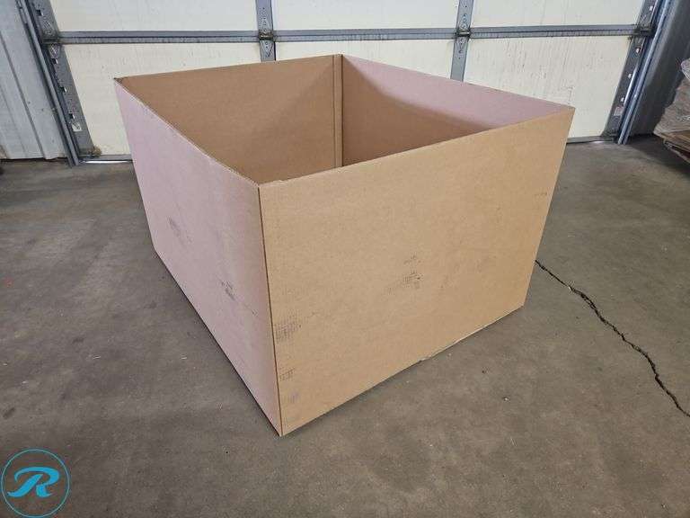Pallet of Cardboard Skid Cartons Sized 41" x 35" x 25" with Inserts ...