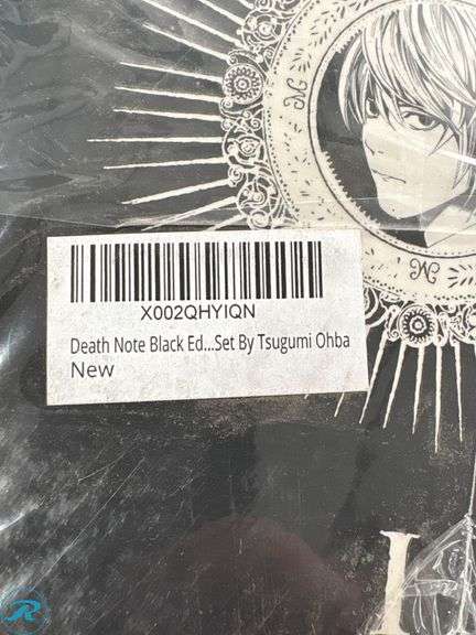 Death Note Black Edition Manga Set by Tsugumi Ohba and Takeshi Obata - Roller Auctions