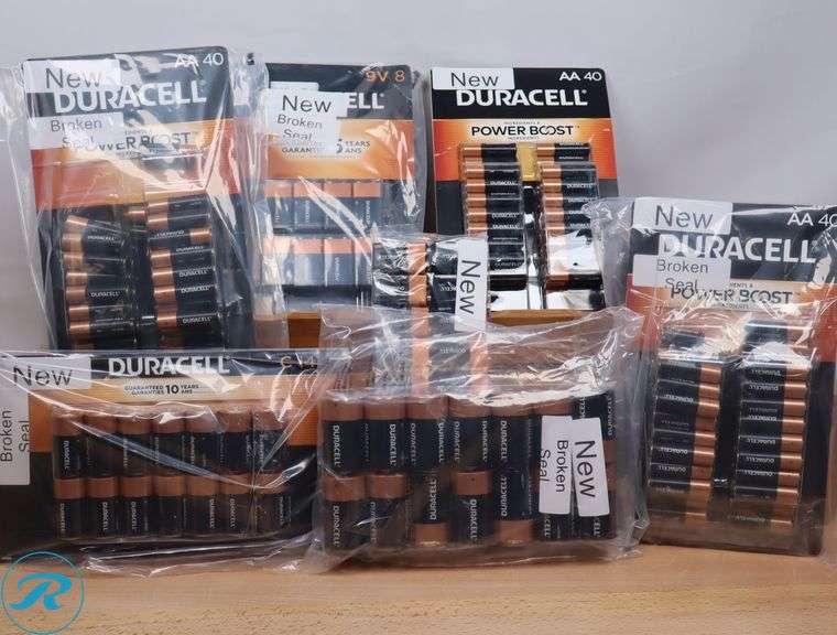 (7) Assorted Packs of Duracell Batteries - New - Roller Auctions