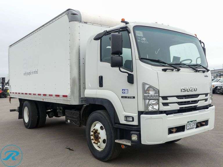 2019 Isuzu FTR S/A Van Body Truck - Roller Auctions