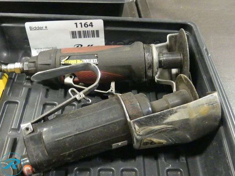 Tray of Pneumatic Tools: Husky, Central Pneumatics, Craftsman - Roller Auctions